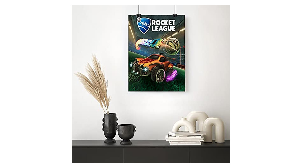 Rocket Merch League Canvas Poster - Unframed Wall Art 12x18