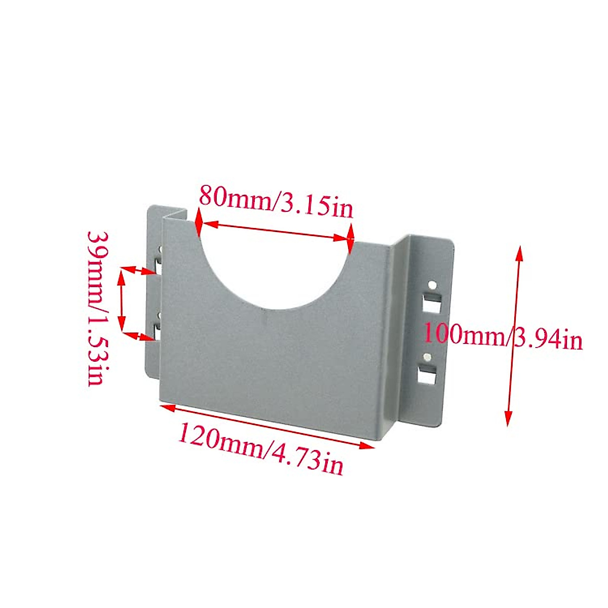 Huyfoig 2PCS Angle Grinder Tool Wall Mount Bracket Grinders Rack Cutting Machine Holder JMJ01