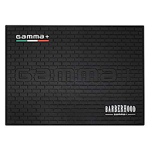 GAMMA+ Professional Salon and Barber Shop Mat and Hot Tools Station Organizer, Heat Resistant Rubber