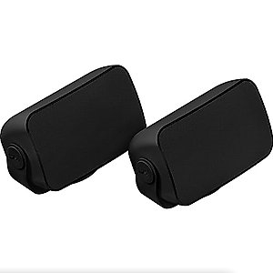 Sonos - Architectural 6-1/2/'' Passive 2-Way Outdoor Speakers (Pair) Black, OUTDR