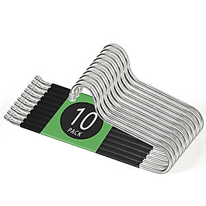 Quilt Hangers, 10 Packs Heavy Duty Hangers for Quilts, Comforters, Table Cloths, Towels (Extended Wide: 16.5 inches)