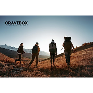 CRAVEBOX Chocolate Granola Bars Variety Pack Bundle Assortment Snack Box - Nutrition Bars Breakfast Bars Healthy Bars for Men Women Boys Girls Kids