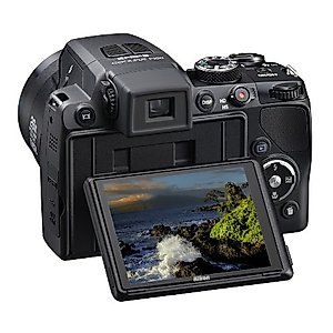 Nikon Coolpix P100 10 MP Digital Camera with 26x Optical Vibration Reduction (VR) Zoom and 3-Inch LCD (Black) (OLD MODEL)