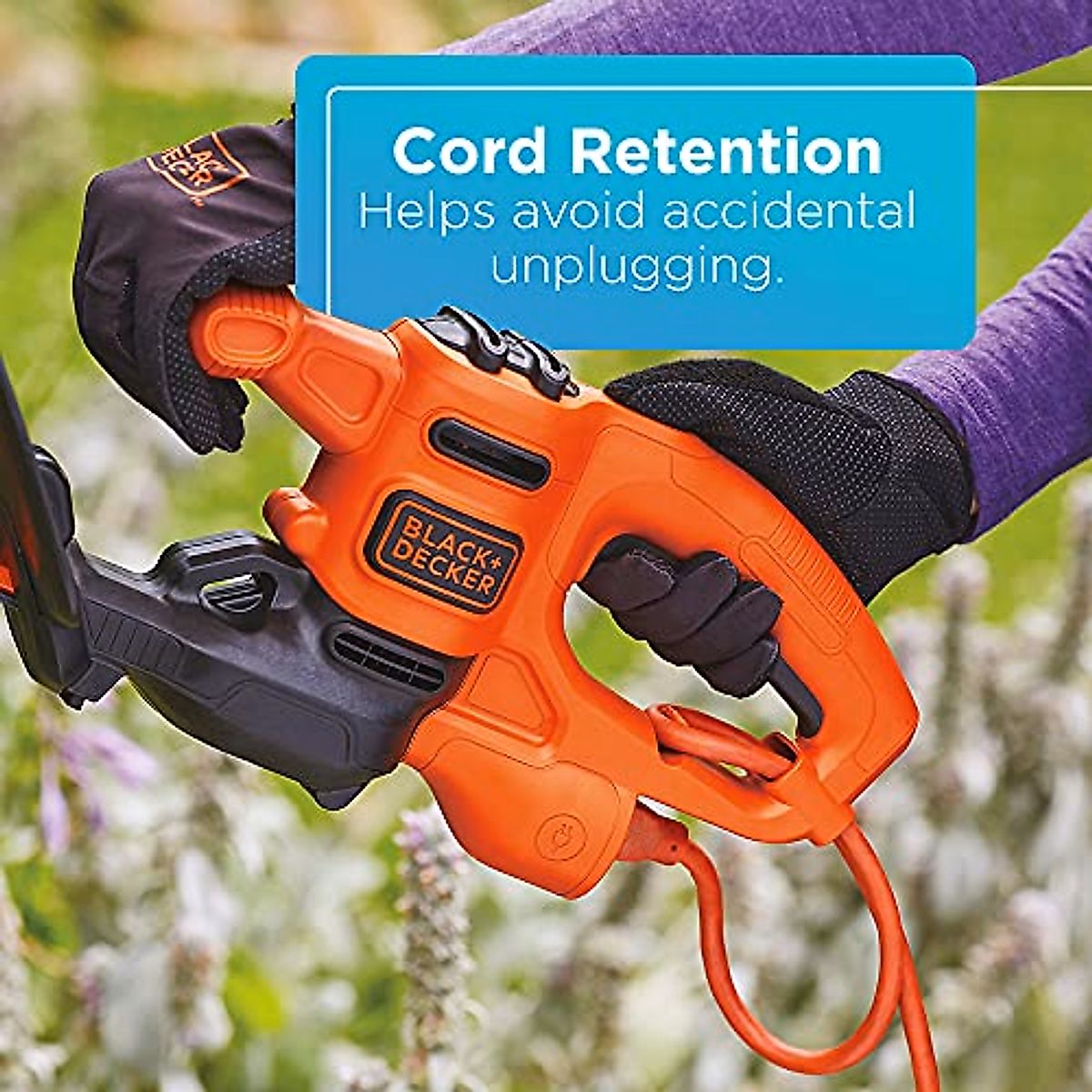 BLACK+DECKER Electric Hedge Trimmer, 17-Inch (BEHT150)