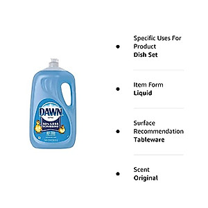 Dawn Ultra Dishwashing Liquid, Original Scent 90 Fl. Oz.