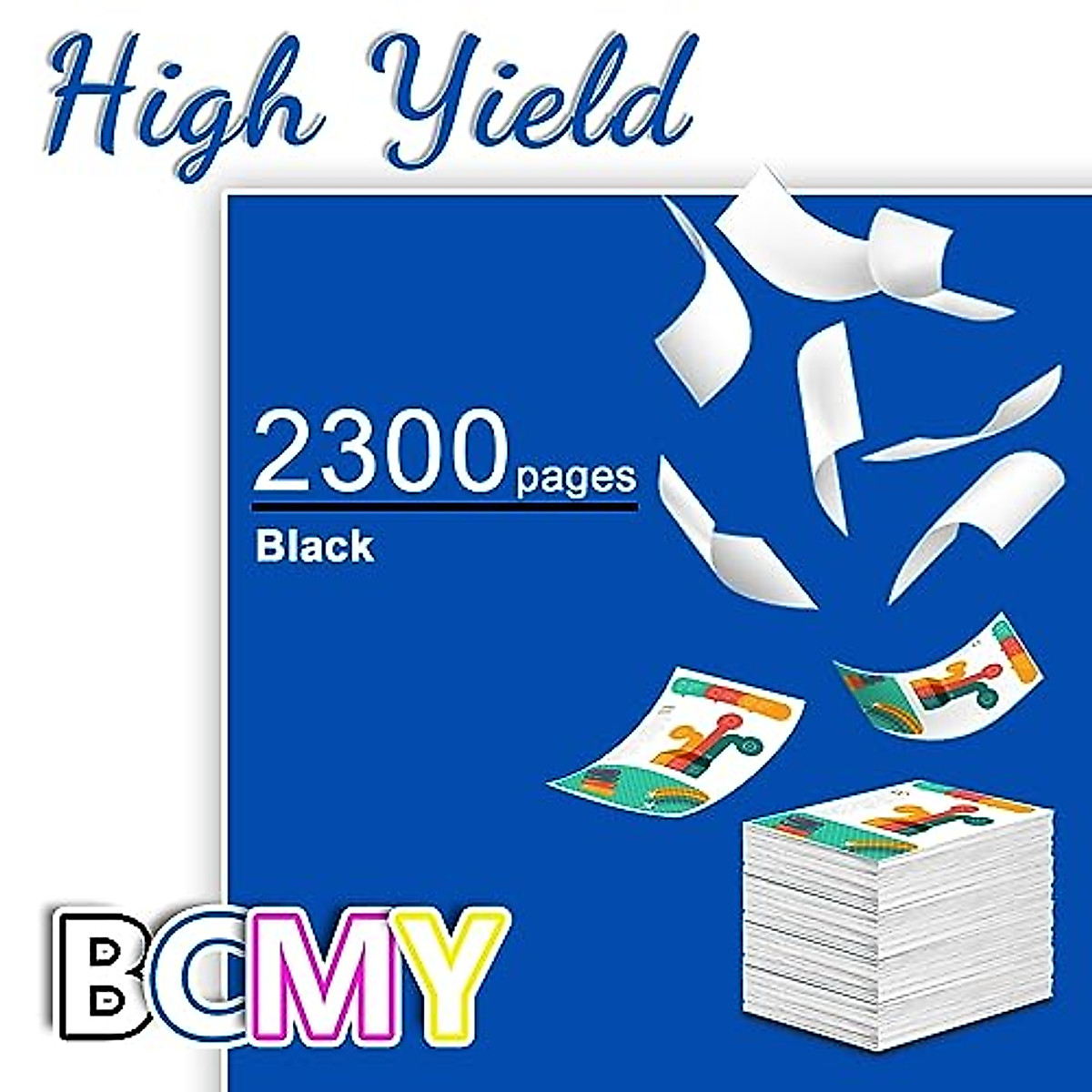 Jagute 711XL Black Ink Cartridge Replacement for HP 711 XL Work for HP DesignJet T120 24-in 610 mm T520 24-in 36-in 610 mm 914 mm T100 Large Format Printer (4 Black, 80-ml)