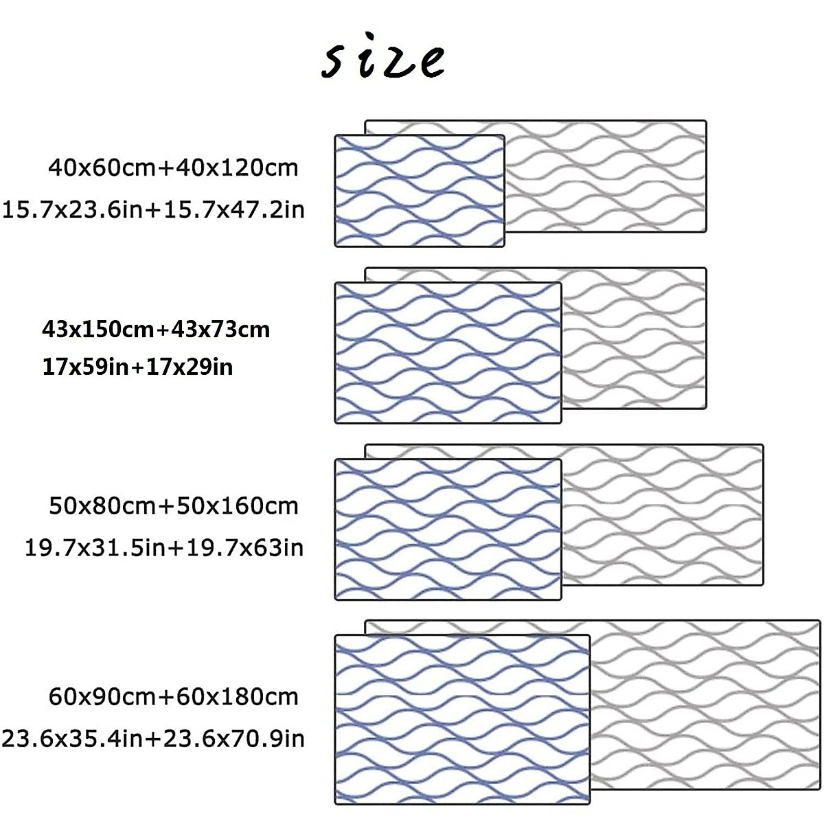 hdmfl GJING Sunflower and Rooster Kitchen Rugs and Mats [2 PCS] Anti-Fatigue Kitchen Floor Mat ​Non Slip Machine Washable Runner Carpets for Floor,Kitchen, Bathroom,Sink,Office,Laundry 17x59+17x29in