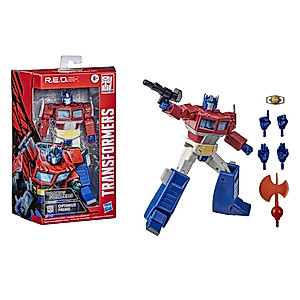 Transformers R.E.D. [Robot Enhanced Design] The Transformers G1 Optimus Prime, Non-Converting Figure