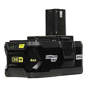 Ryobi (1) P117 18V Battery Charger & (1) P197 18V 4.0Ah Battery Pack