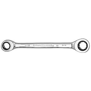 GEARWRENCH 12 Pt. Double Box Ratcheting Wrench, 5/16" x 3/8" - 9201D