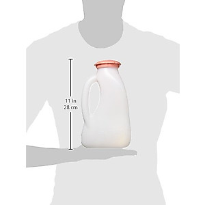 Peach Teats PT Nurser 82033 Hand Held Bottle, White