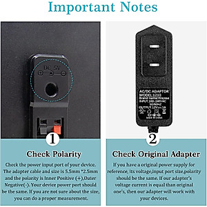 12V 1A Power Supply Adapter, Waysse 1000mA 12W AC/DC Adapter,12W AC Switching Adapter Slim Design DC 12V Charger for CCTV Camera, LED Strip Light, Routers, Speakers, Home Appliances, Scanner