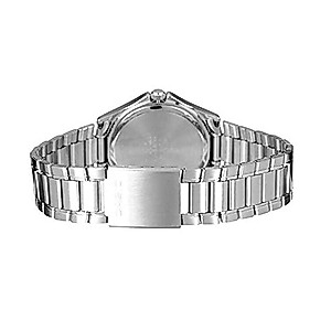 Casio MTP-1183A-1AEF Men's Watch Analogue Quartz Stainless Steel, Silver/Black, Bracelet