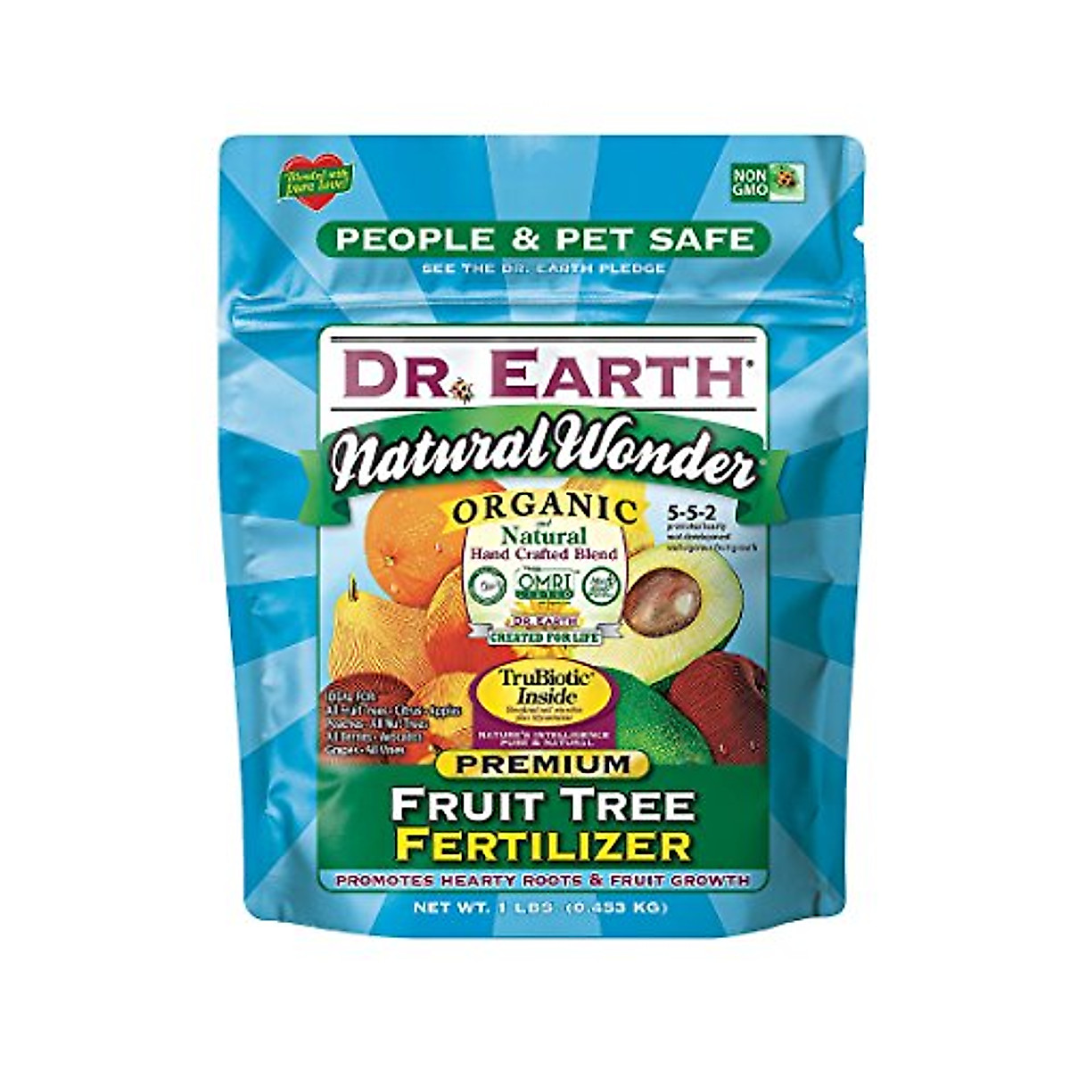 Dr. Earth Organic & Natural MINI Natural Wonder Fruit Tree Fertilizer ( 1 lbs )