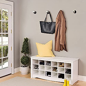 NINETREX Black and Gold Towel Hooks，Stainless Steel Bath Robe Hook for Bath Living Room Hotel Style Heavy Duty Wall Hooks ,Two Ways to Install， Wall Mounted 4 Pack