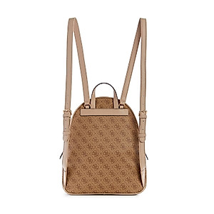 GUESS Manhattan Large Backpack, Latte Logo