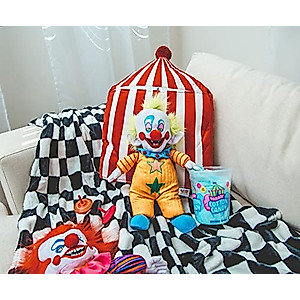 Killer Klowns from Outer Space Shorty 12-Inch Collector Plush Toy, Large Soft Stuffed Animal | 80s Horror Movie Collectibles