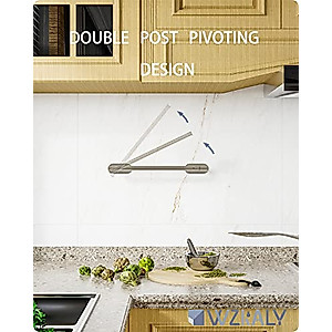 WZKALY Paper Towel Holder, Adhesive Paper Towel Holder Under Cabinet Self-Adhesive or Wall Mounted SUS304 Stainless Steel for Kitchen Bathroom Farmhouse Barbecue Laundry (Sliver)