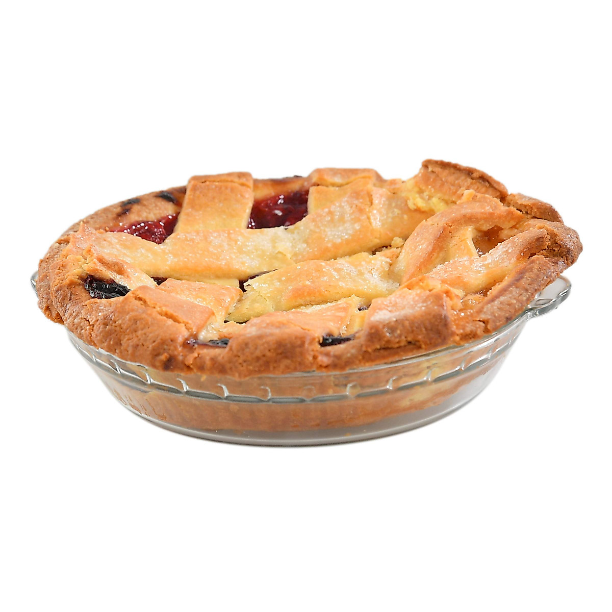 Home-X Pie Bakeware Set of 2, Glass Baking Accessories, 7” Dessert Pie Plates