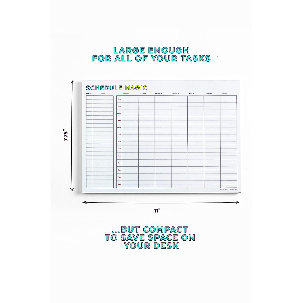 Schedule Magic Time Blocking Planner (Weekly)