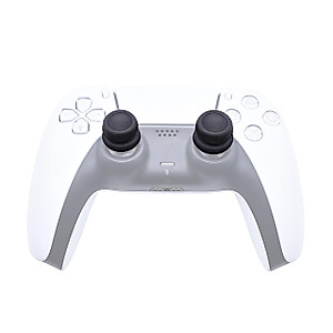 Setex Gecko Grip, 2 High Rise Thumbstick Grip Covers, for PlayStation PS5, PS4, Xbox One, Switch Pro, Steam Deck, Anti-Slip Microstructured Analog Stick Thumb Grips, Black, Covers Only