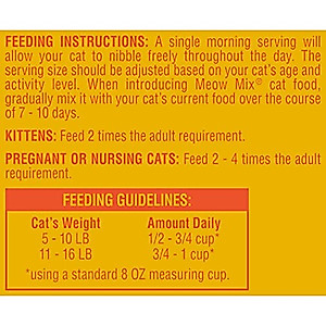 Meow Mix Original Choice Dry Cat Food, 22 Pounds