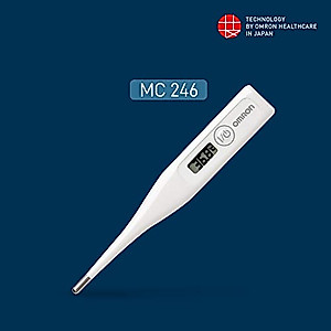 Omron MC-246 (MC246) 60 Second Digital Rigid Thermometer