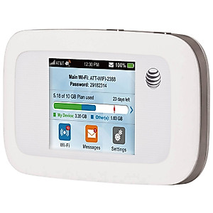 ZTE Velocity | Mobile Wifi Hotspot 4G LTE Router MF923 | Up to 150Mbps Download Speed | WiFi Connect Up to 10 Devices | Create A WLAN Anywhere | GSM Unlocked - White