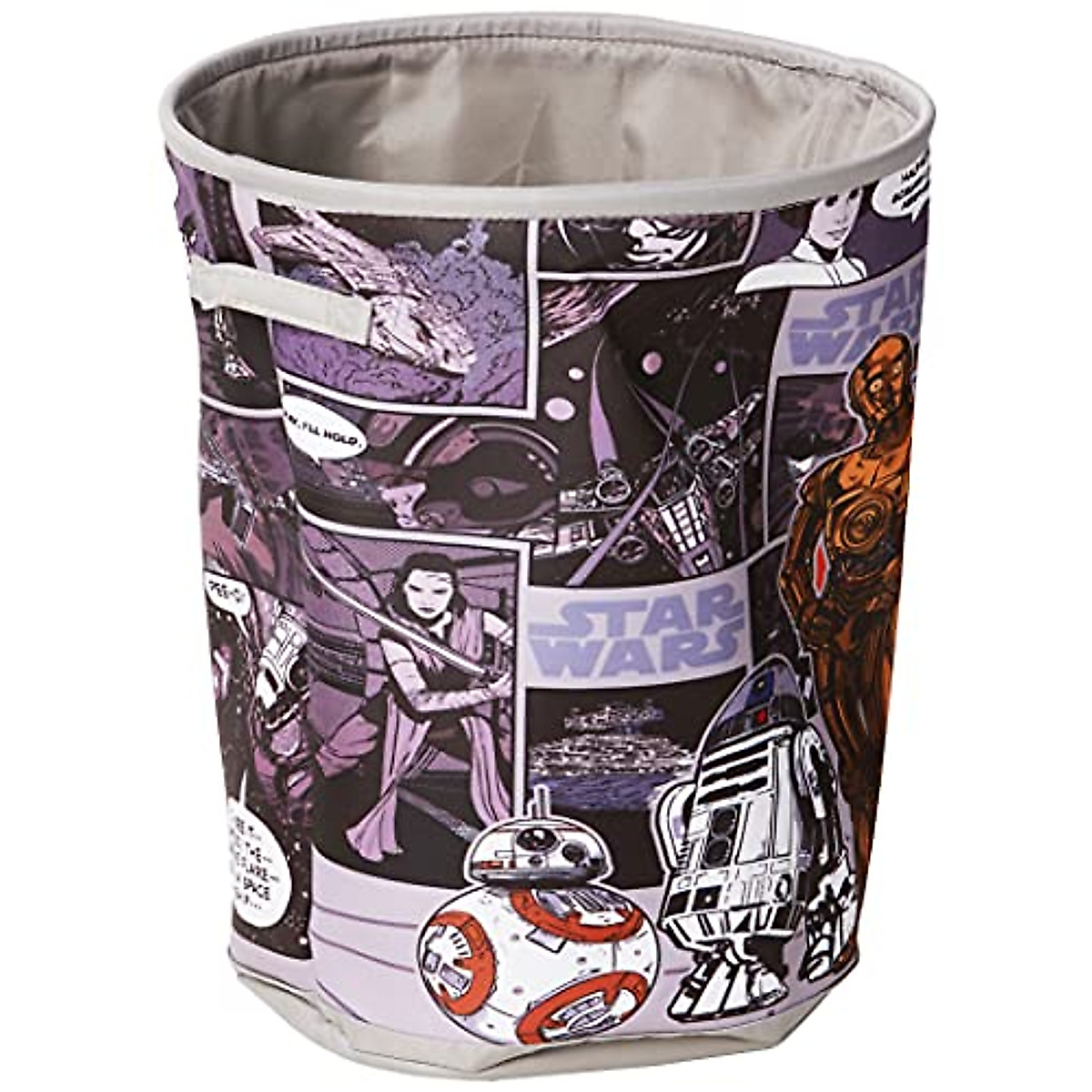 Idea Nuova Star Wars Circular Storage Bin with Handles