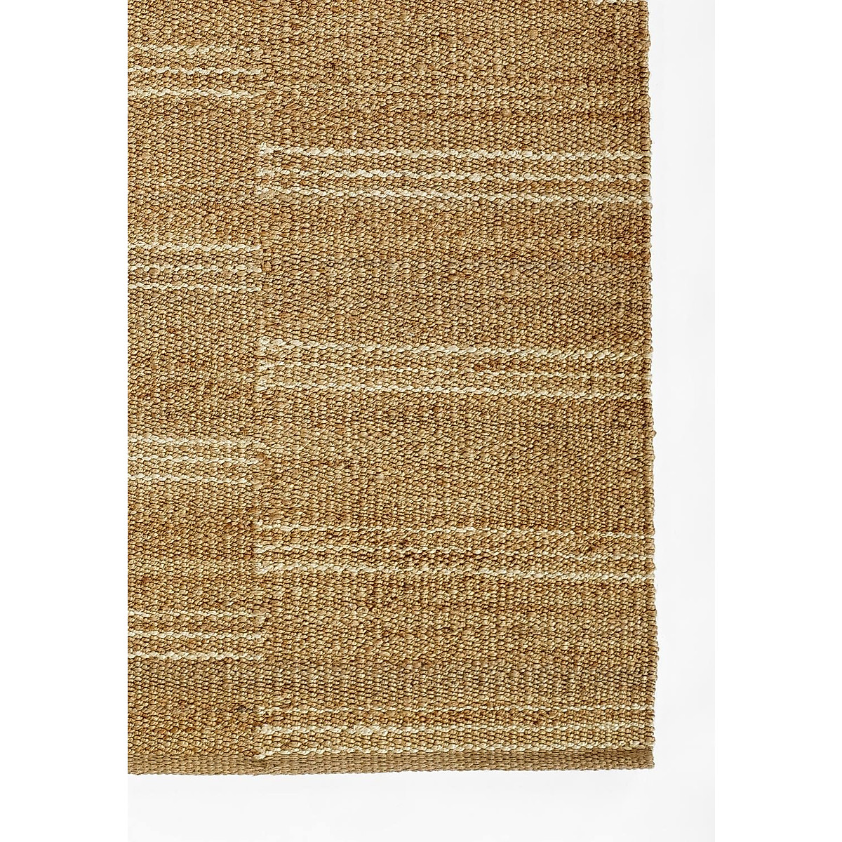 Erin Gates Crescent Striped 2' x 3' Area Rugs with Natural CRESCCRE-1NAT2030