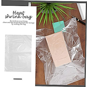 ULTECHNOVO 200pcs Shrink Bag Food Sealer Bags Vacuum Packing Bags Vacuum Sealer Bags for Food Shrink Plastic Goods Wrap Bag Heat Shrink Wrap Clear Shrink Film PVC Heat Shrink Wrap Cellophane