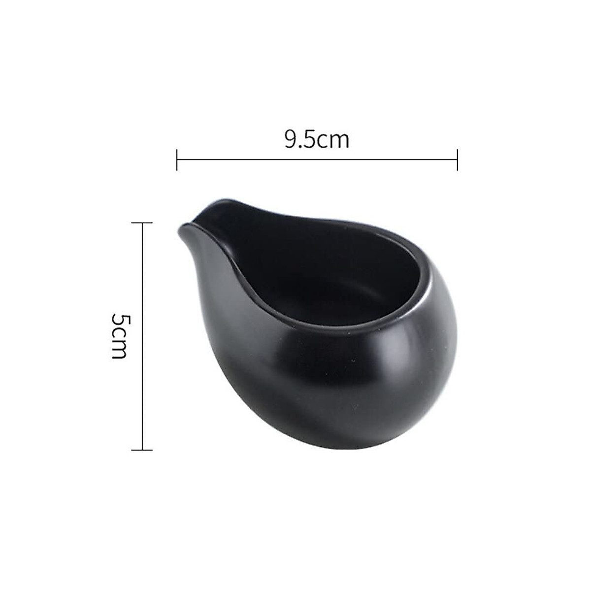 Angoily Mini Creamer Pitcher Mini Creamer Pitcher Sauce Pitcher Gravy Boat Small Milk Kettle With Dripless Lip Spout For Gravy, Warming Sauces, Salad Dressings, Milk