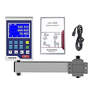 DRO LCD Screen Digital Readout Display for CNC Milling Milling Machine Mini Lathe Machine Tool (DRO Display)