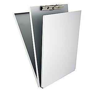 Saunders Recycled Aluminum A-Holder Form Holder – Letter Size Form Holder with Hinged Writing Plate. Office Supplies