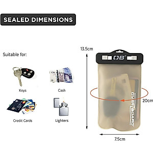 OverBoard Waterproof Universal Case, Frosted, Medium