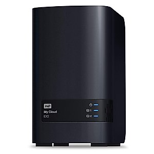 WD My Cloud EX2 Diskless Network Attached Storage - NAS - WDBVKW0000NCH-NESN