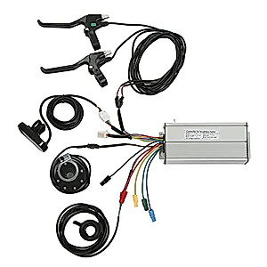 E Bike Conversion Kit, Rear Wheel 48V 1000W Mountain Bike Electric Bike Conversion Kit with LCD Display, Cycling Hub DC Motor and Controller, Electric Bicycle Wheel Kit for Road Bike(20inch)