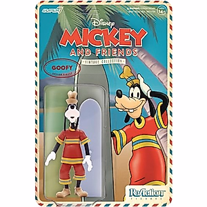 Super7 Disney Hawaiian Holiday Bundle - Mickey, Minnie, Donald Duck, and Goofy - 3.75" Action Figure Classic Movie Collectibles and Retro Toys