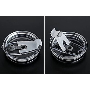 LAPXSNZD 30oz Tumbler Lids Cover Replacement 4 Pack Spill-proof Splash Resistant Travel Mug Lid Fits for 30oz YETI Rambler