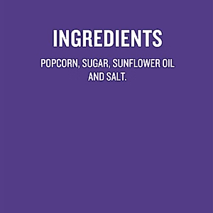 SkinnyPop Sweet & Salty Kettle Popcorn, Gluten Free, Non-GMO, Healthy Popcorn Snacks, Skinny Pop, 5.3 Oz Grocery Size Bags (Pack of 12)