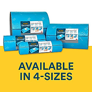 Scotch Flex and Seal Shipping Roll, 10 ft x 15 in, Just Ship It, No Boxes, No Tape, Easy Packaging Alternative to Poly Mailers, Shipping Bags, Bubble Mailers, Padded Envelopes, Boxes (FS-1510)
