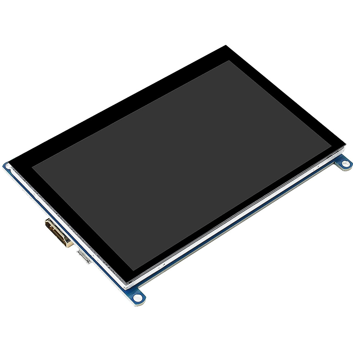 Bicool 5inch HDMI LCD Rev 4, 800x480 Capacitive Touchscreen Monitor TFT Display for All Raspberry Pi 4B/3B+/3B/Zero/Zero W/WH, Support Windows 10/8.1/8 / 7,5-Points Touch Driver Free Toughened Glass