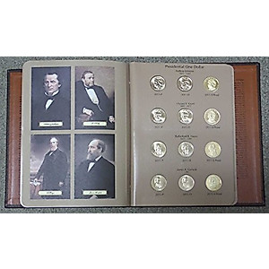 2007 P, D, S Set 2007-2011 P,D,S 60 Coin Presidential Dollar Set in Bookshelf Dollar Album #8184 Proof