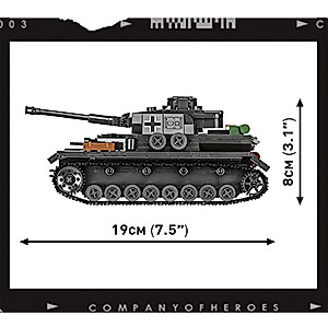COBI Company of Heroes 3 Panzer IV Ausf. G.Tank