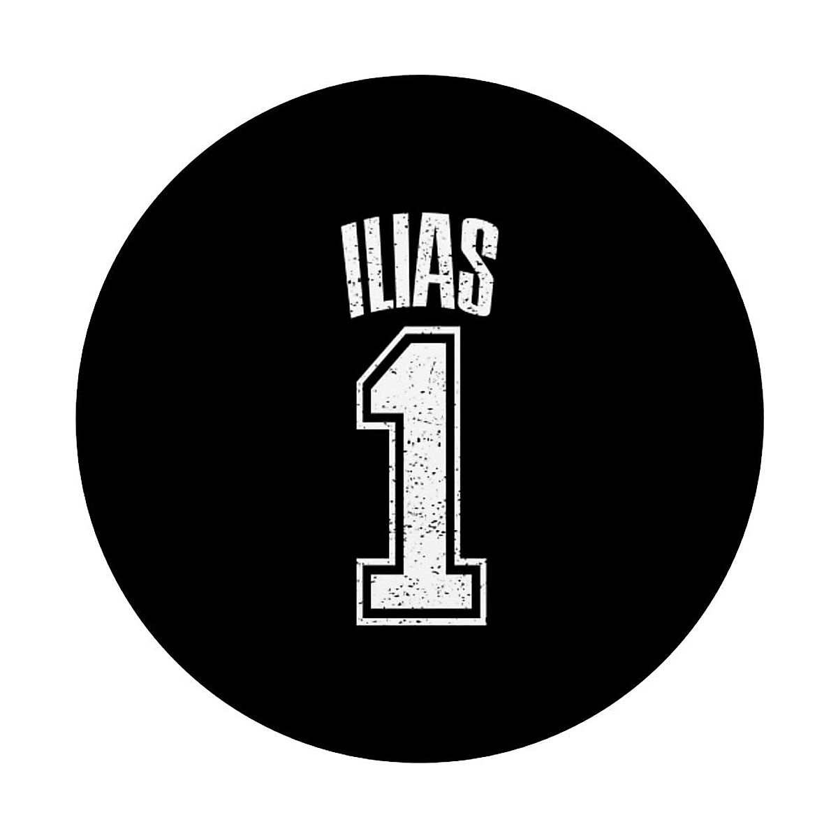 Ilias Supporter Number 1 Greatest Fan PopSockets Swappable PopGrip