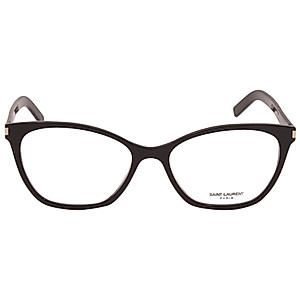 SAINT LAURENT Slim Eyeglasses SL 287 Slim 001 Black 54mm 287