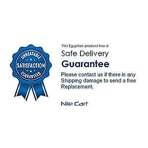 Egyptian Perfume Bottles Wholesale Set Of 12 Size 4” mouth-blown with handmade golden Egyptian decoration for Perfumes & Essential Oils.