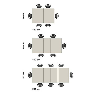Mobili Fiver, First Extendable Table, Oak, Made in Italy