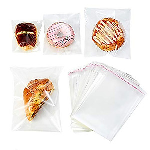 400 Pack 3" x 4" Thick Clear Resealable Cello Self Seal Bags Packaging Jewelry Bead Ring Necklace Gifts Cellophane Poly Bags