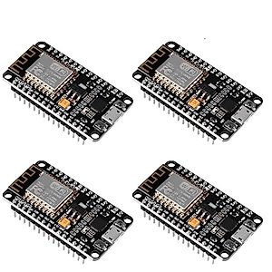 ACEIRMC 4pcs ESP8266 NodeMCU LUA CP2102 ESP-12E Internet WiFi Development Board Open Source Serial Wireless Module Internet for Arduino IDE Micropython